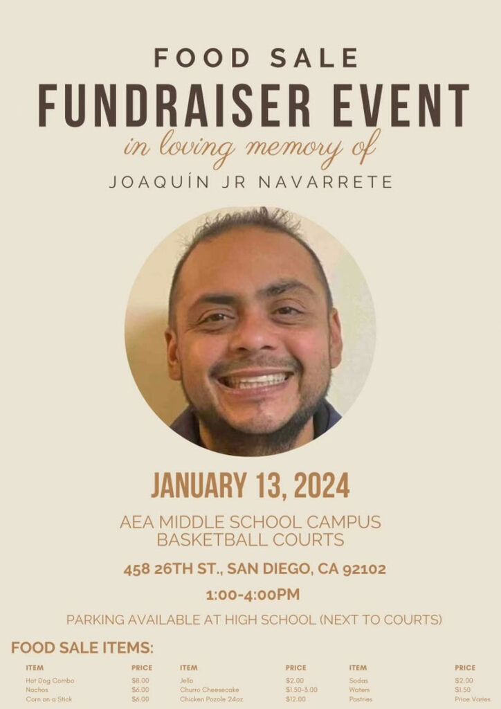 Food Sale Fundraiser Event on Saturday, January 13, 2024 from 1PM – 4PM ...
